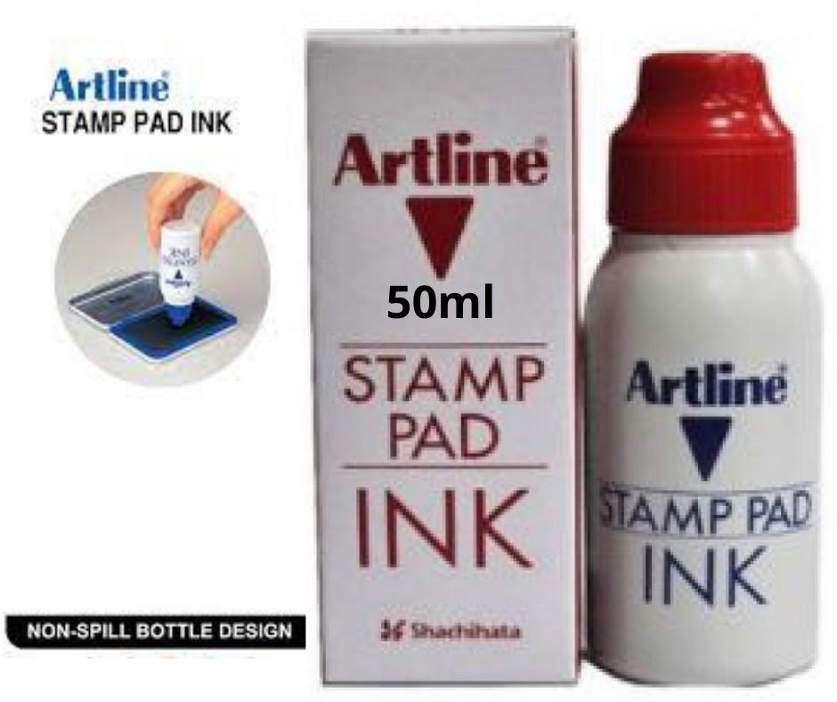 ARTLINE Stamp Pad Ink 50ml (Stamp Pad Refill Ink) – www.myb2b.com.my